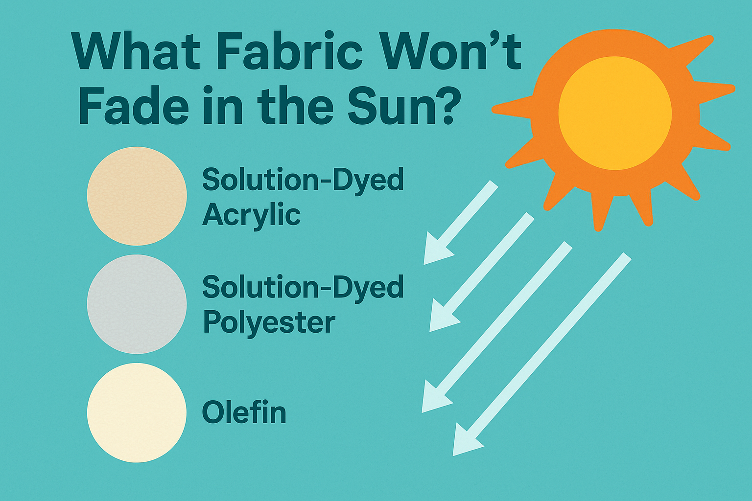 What Fabric Won’t Fade in the Sun? | Life By Leadership